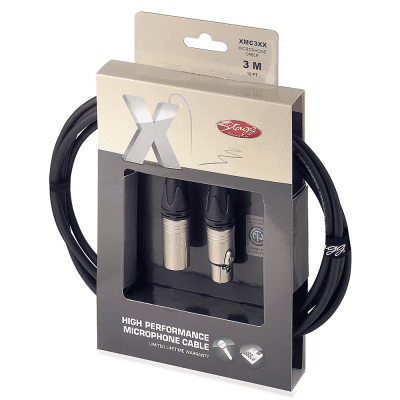 Stagg X Series XLR Microphone Cable - 10' | Reverb