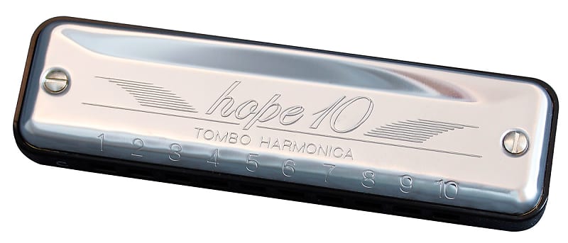 Tombo Harmonica Hope 10 hole Diatonic Bb | Reverb