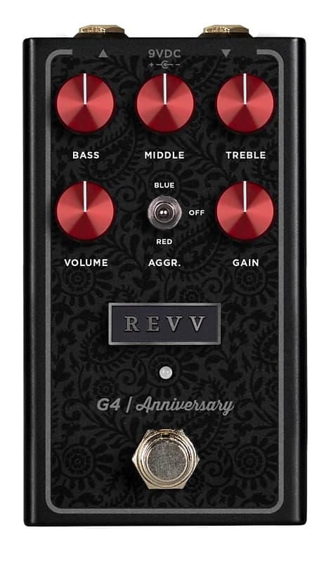Revv Amplification G4 Overdrive Pedal Anniversary | Reverb
