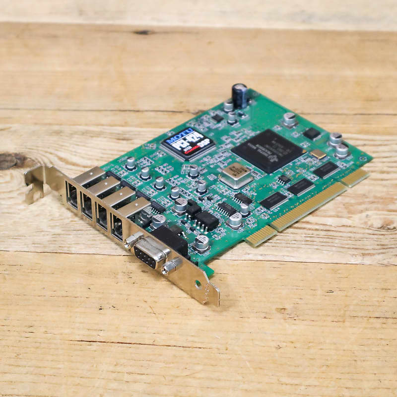 MOTU PCIx-424 Audio Interface Card AudioWire PCI-x Expansion | Reverb