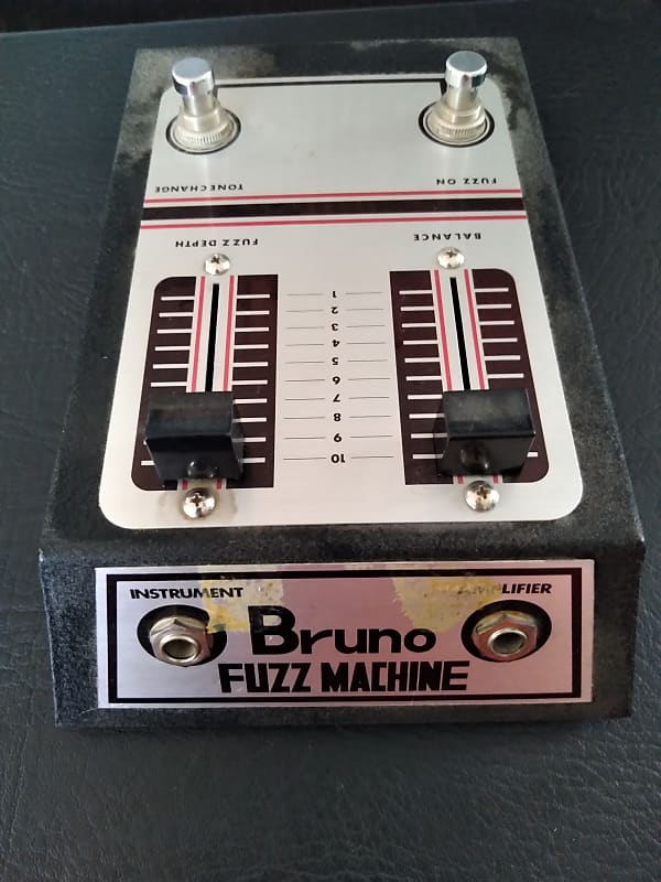 Bruno Fuzz Machine 70s Black | Reverb