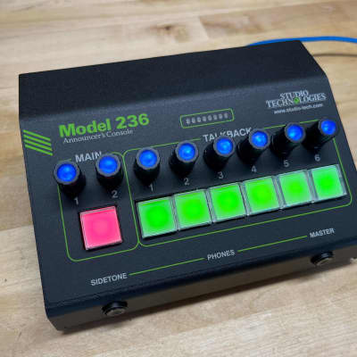 Studio Technologies Model 236 - Dante Announcer's Console | Reverb
