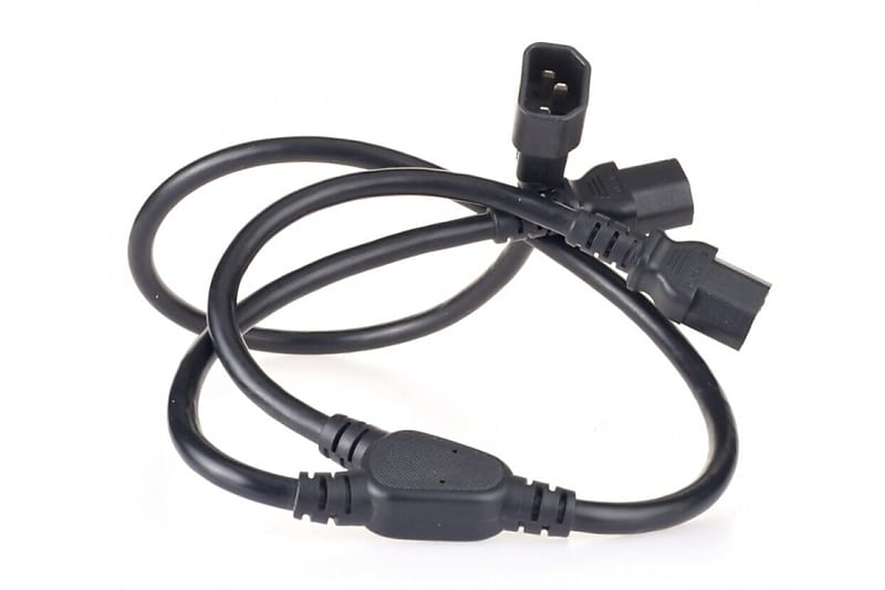 LASE 6ft AC Power Cable Y Splitter for Sub Woofer to Full | Reverb
