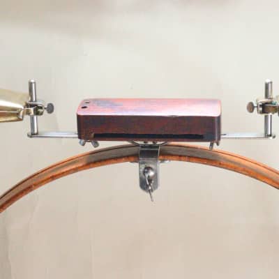 Rare Ludwig Traps Era Two-Tone Wood Block Set & Holder /1920s | Reverb