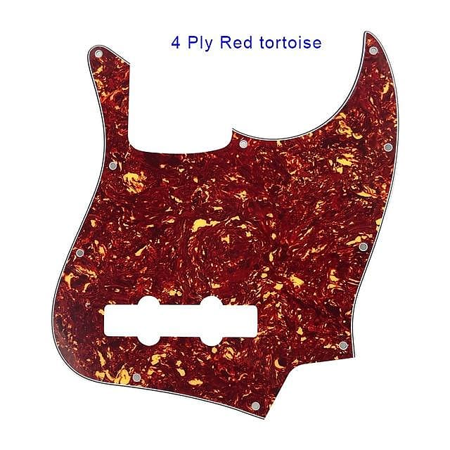 Custom Quality Pickguard - 4Ply Red Tortoise | Reverb