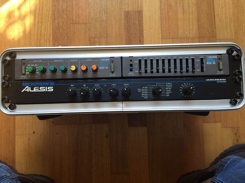 Boss and Alesis Boss RGE-10 Graphic Equalizer and Boss ROD10 | Reverb