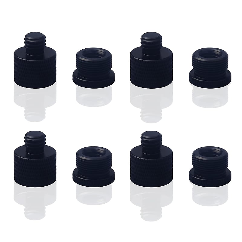 Mic Stand Adapter Mic Thread Adapter Set 3/8 Female To 5/8 | Reverb