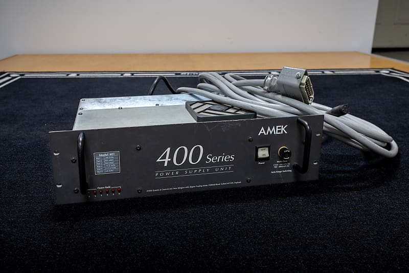 AMEK 400 Series Power Supply Unit - tested and calibrated! | Reverb