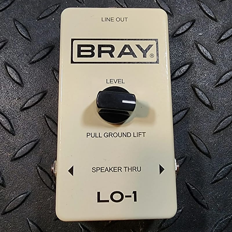 David Bray LO-1 Line Out Box Recent - Cream | Reverb Canada