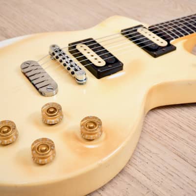 1981 Dean Elite Vintage Electric Guitar White USA-Made | Reverb