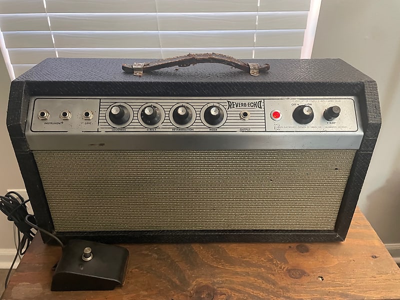 Gibson GA-4RE Reverb • Mid 60’s Oil Can Tube Reverb / Echo – | Reverb