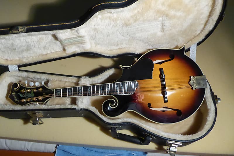 Alvarez A-800 F-Style Mandolin - Tobacco Sunburst | Reverb
