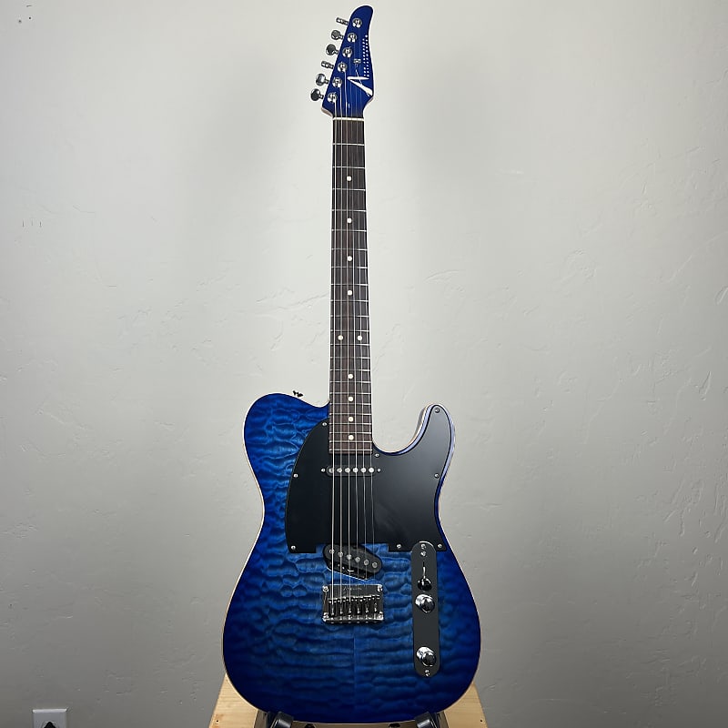 Tom Anderson Drop T Classic Shorty 2016 Jack's Pacific Blue | Reverb