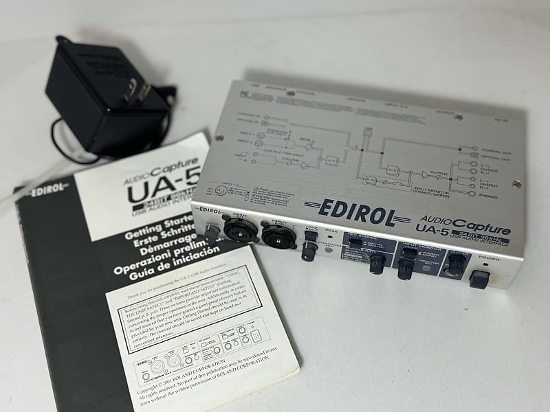 Edirol UA-5 Audio Capture - USB Audio Interface | Reverb