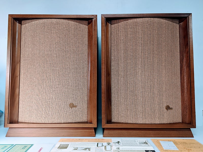 Vintage Near MINT Altec Coronado Speakers Original Paperwork | Reverb