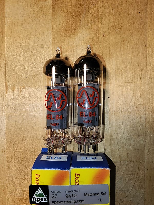 JJ Electronic EL84 Apex Matched Pair | Reverb