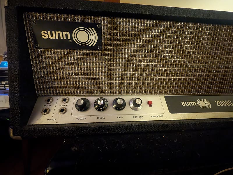 Sunn 2000s Tube Bass Amp Head 1968-1972 | Reverb