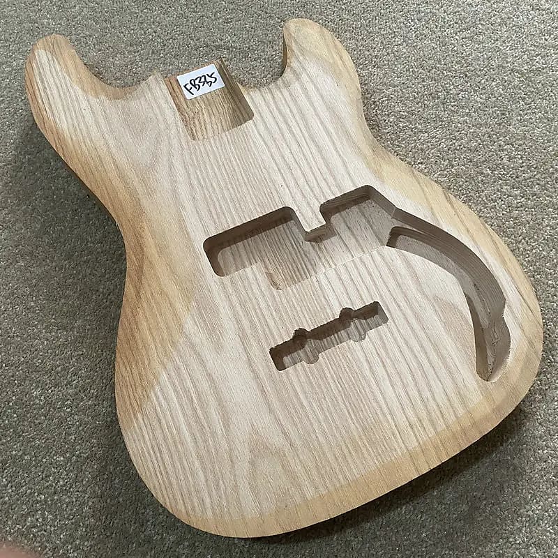 Solid Basswood Precision P Bass Style Unfinished Body | Reverb