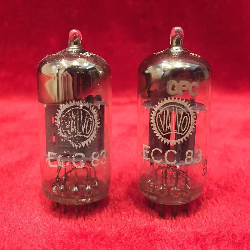 Matched pair Valvo ECC83 / 12AX7 new old stock, full specs | Reverb