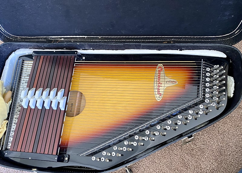 Rhythm Band Chromaharp RB-1545 with Case 1970s | Reverb