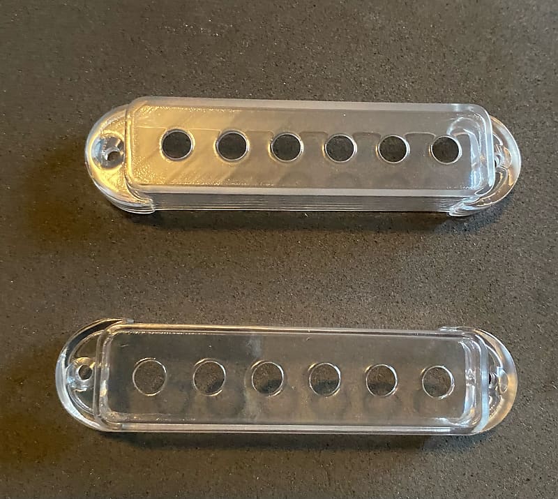 Clear Jaguar Pickup Covers | Reverb