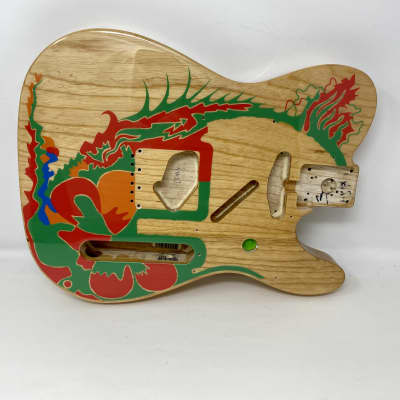 Fender Jimmy Page Dragon Telecaster ASH Guitar Body MINT | Reverb