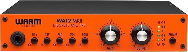 Warm Audio WA12MKII 2020's - Orange and black | Reverb
