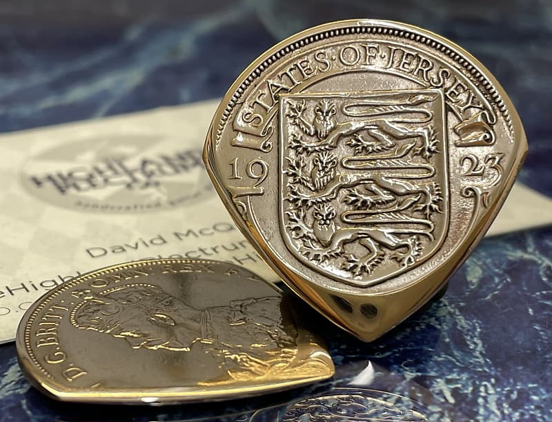 The Highland Plectrum Co. One 1923 Isle Of Jersey Twelfth of | Reverb