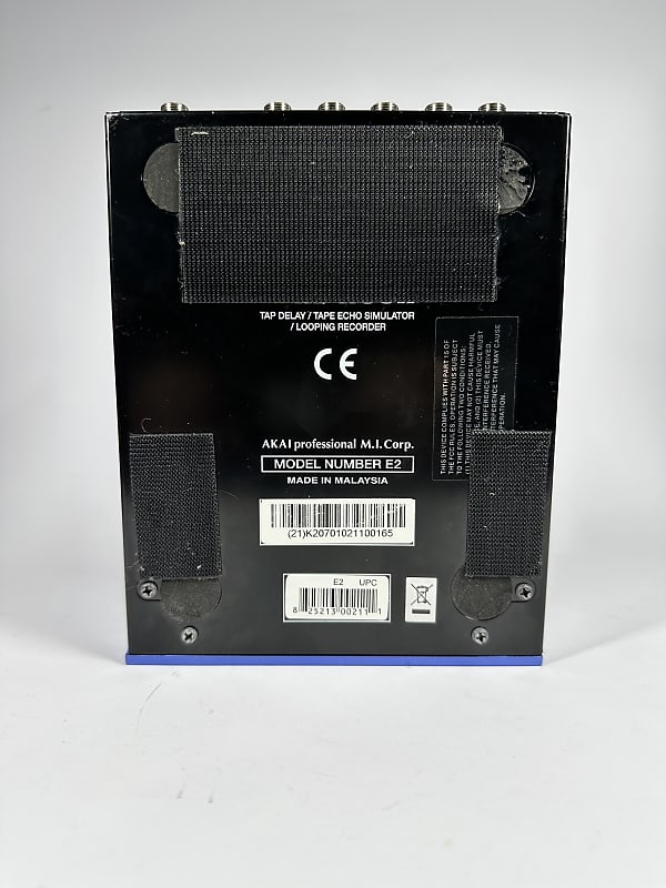 Akai Head Rush E2 Multihead Delay/Looper 2010s - Blue | Reverb