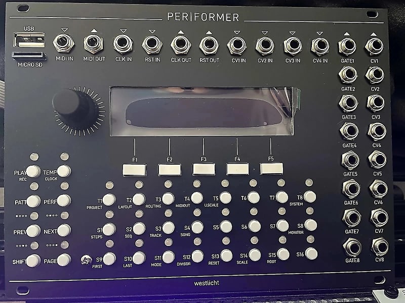 Westlicht Performer Eurorack sequencer | Reverb