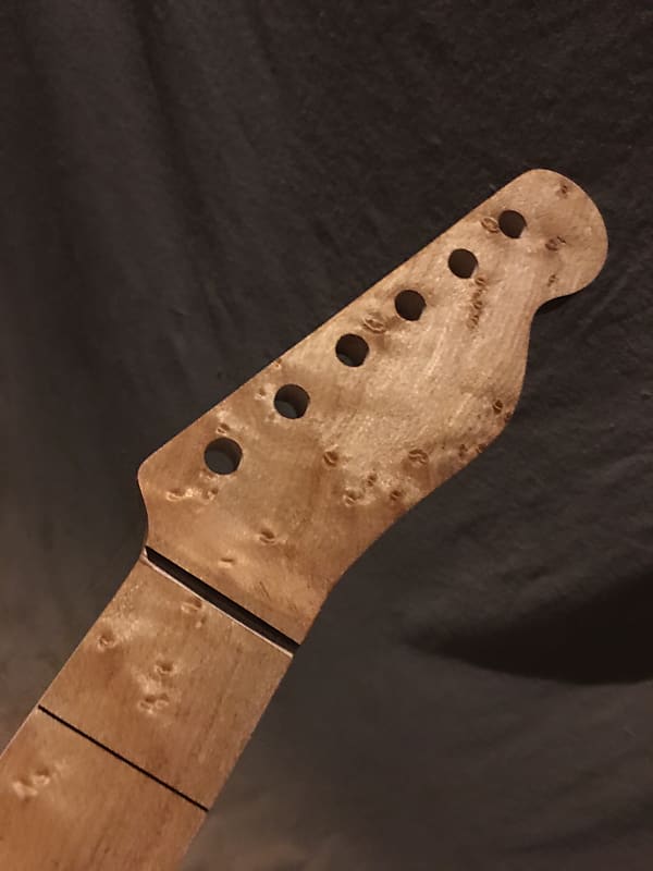 Gorgeous Birdseye Maple Tele Guitar Replacement Neck | Reverb