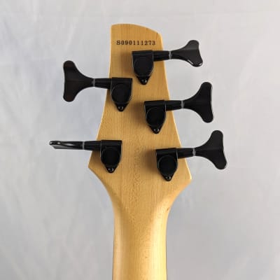 WILLCOX Lightwave Saber SL Lined Fretless 5-String Bass w/Gig | Reverb