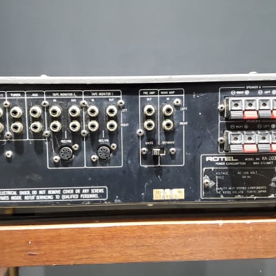 Rotel RA-2030 Stereo Amplifier for Repair or Parts | Reverb