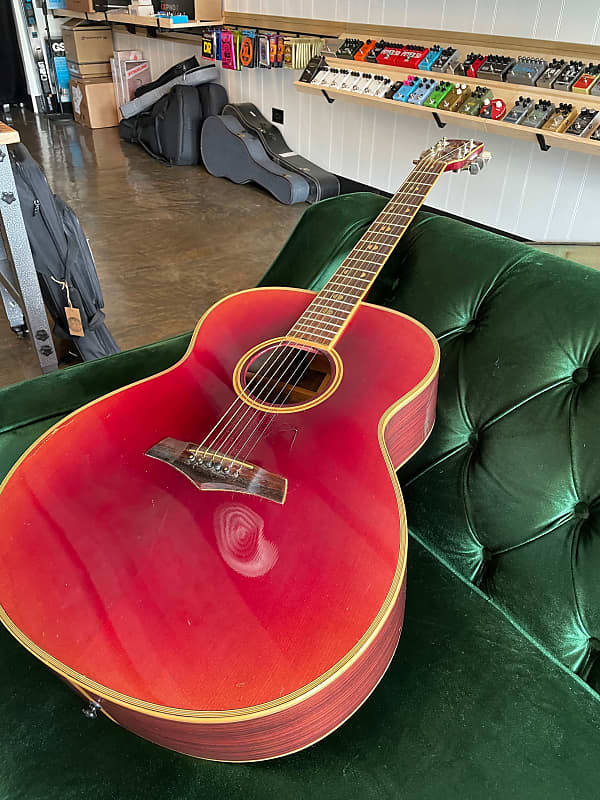 1980’s Daion “The 82” Jumbo Red Burst | Reverb