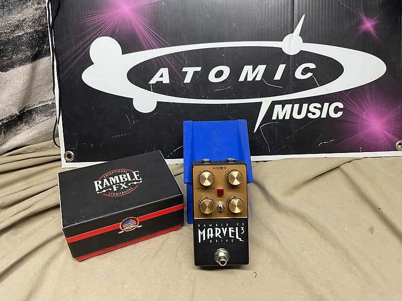 Ramble FX Marvel Drive v3 Overdrive Pedal with Box | Reverb