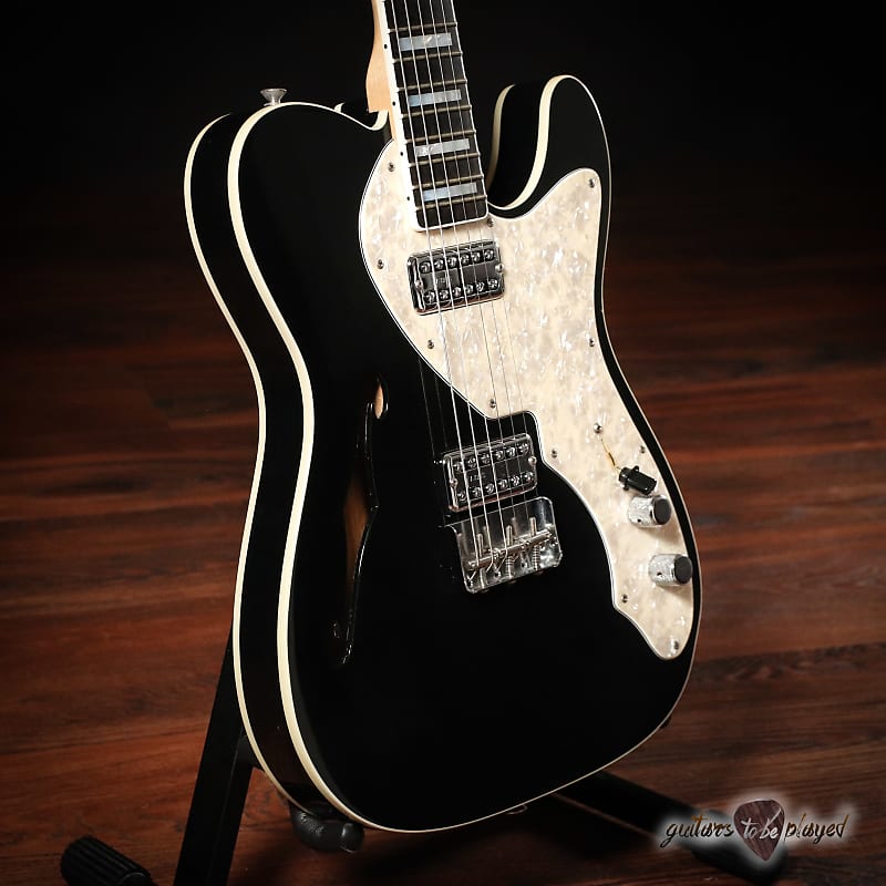 2013 Fender Custom Shop 1969 Telecaster Thinline Black, 45% OFF