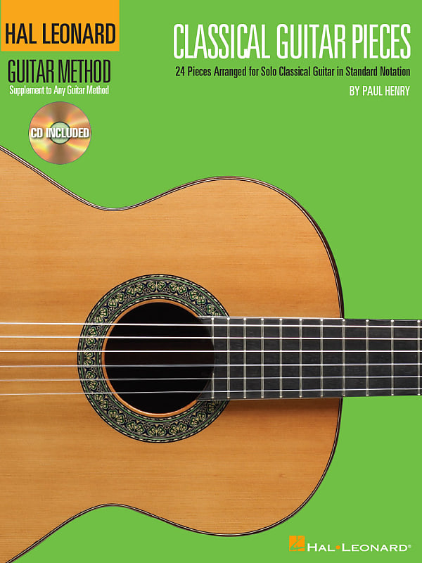 HLGM Classical Guitar Pieces w/CD | Reverb