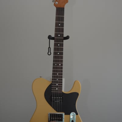 Warmoth Telecaster 2018 Satin Light Yellow & Roasted Maple | Reverb