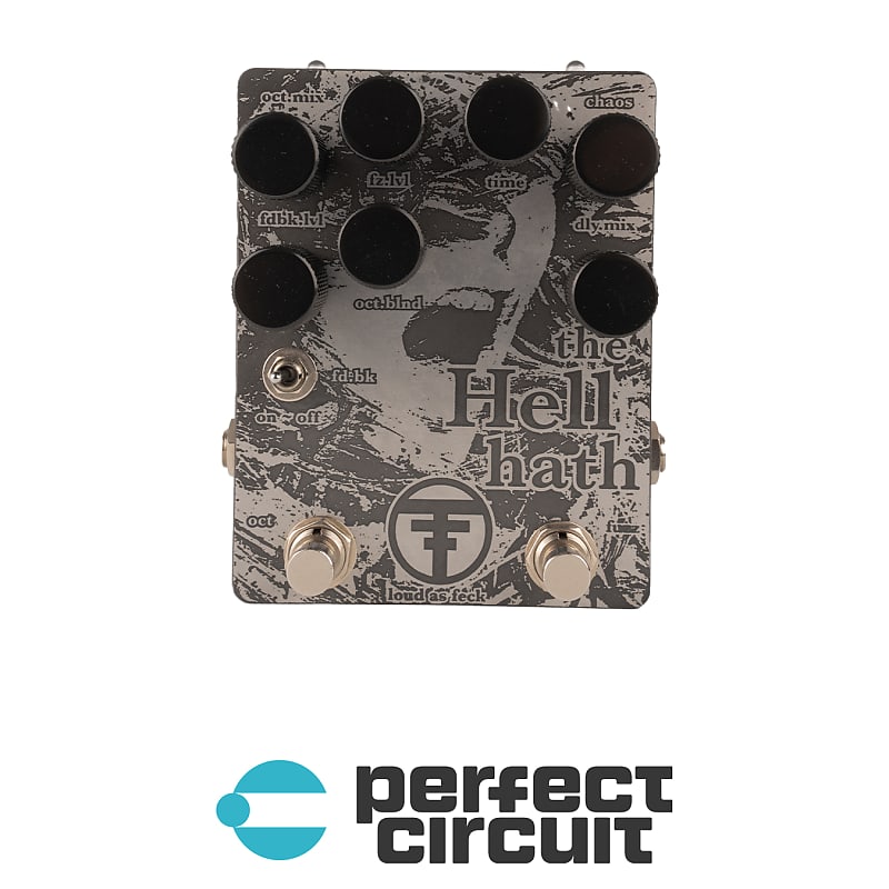 Tone Collector Custom Hell Hath Octave Fuzz + Delay Pedal | Reverb