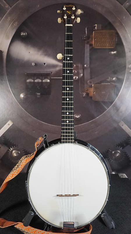 Crestline 5-String Banjo w/ Chipboard Case | Reverb
