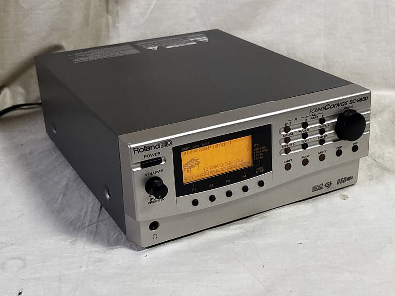 Roland SC-8850 SC8850 SOUND Canvas General MIDI sound | Reverb UK