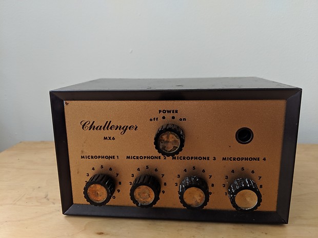 Bogen MX6A 4 channel tube mixer / preamp 1950s/60s | Reverb