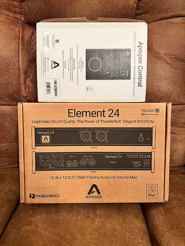 Apogee Element 24 Thunderbolt Audio Interface 2010s - Black / | Reverb