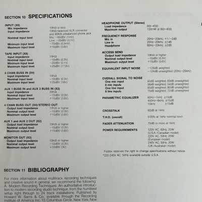 Fostex Model 450 Analog Mixer | Reverb