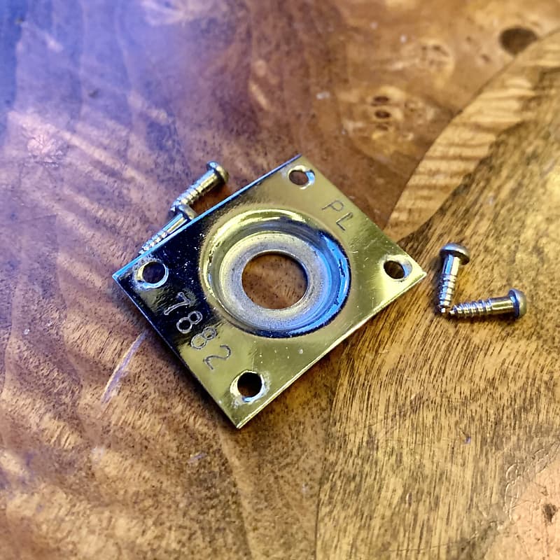 Rickenbacker 330 335 480 4000 481 481s Mono Serial Jack Plate | Reverb