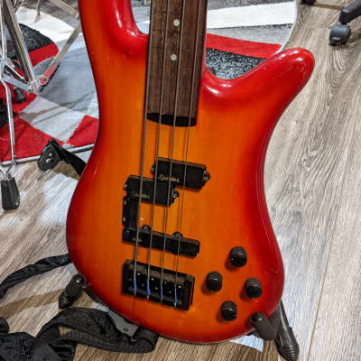 Spector Fretless 4 string neck thru bass w Active | Reverb