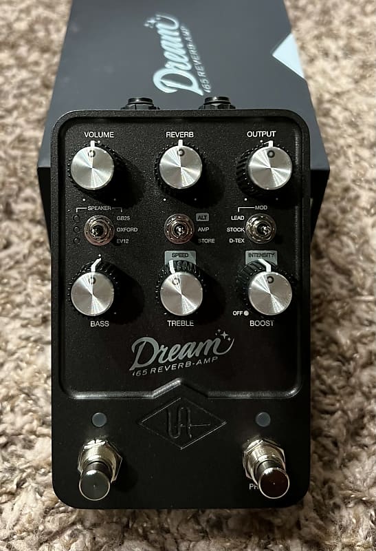 Universal Audio UAFX Dream ‘65 Reverb Amp Pedal | Reverb