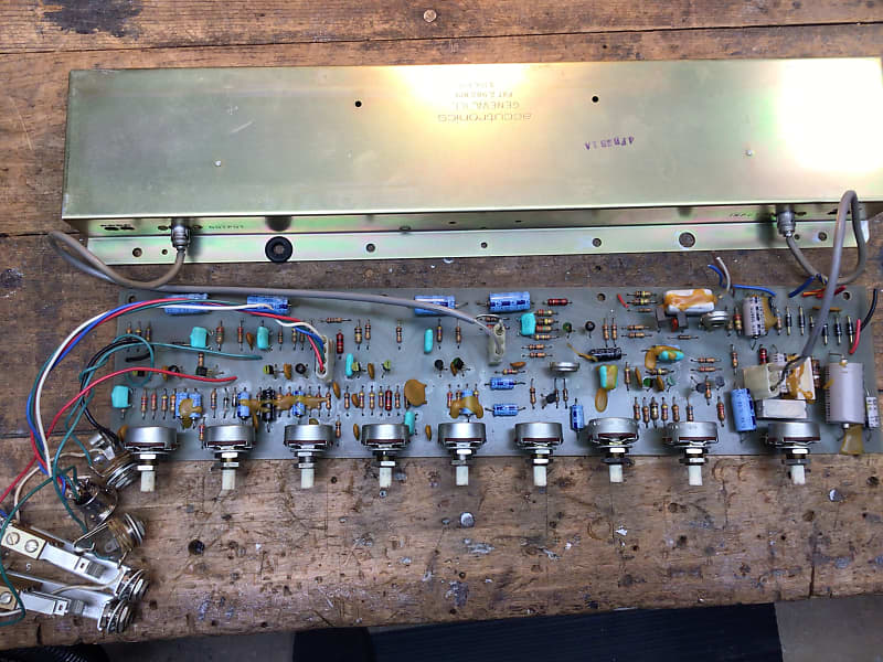 Peavey Vt classic circuit board with reverb tank 80’s | Reverb