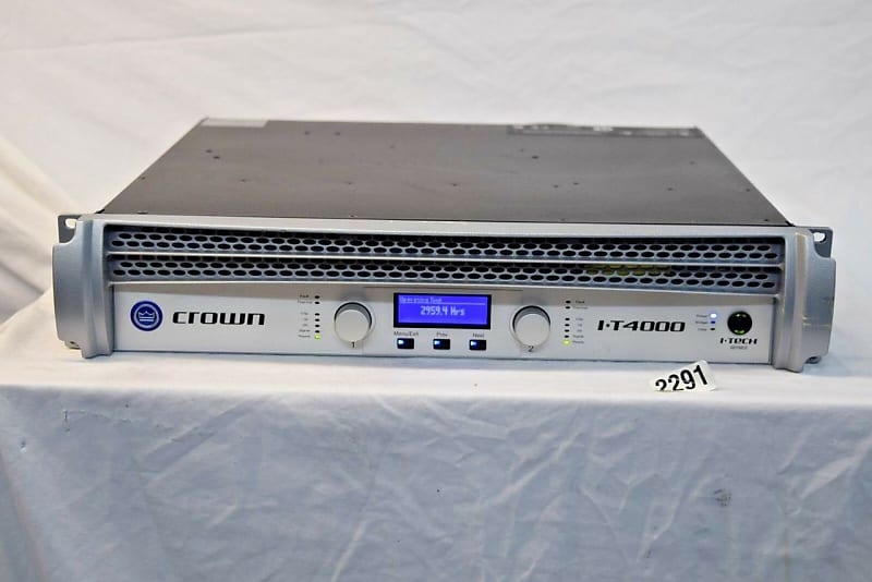 Crown I-Tech 4000 2 Channel Power Amplifier (ONE) | Reverb