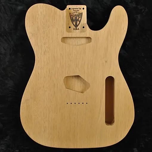 Musikraft Telecaster Mahogany (1 Pc)- Clear Grade Standard | Reverb